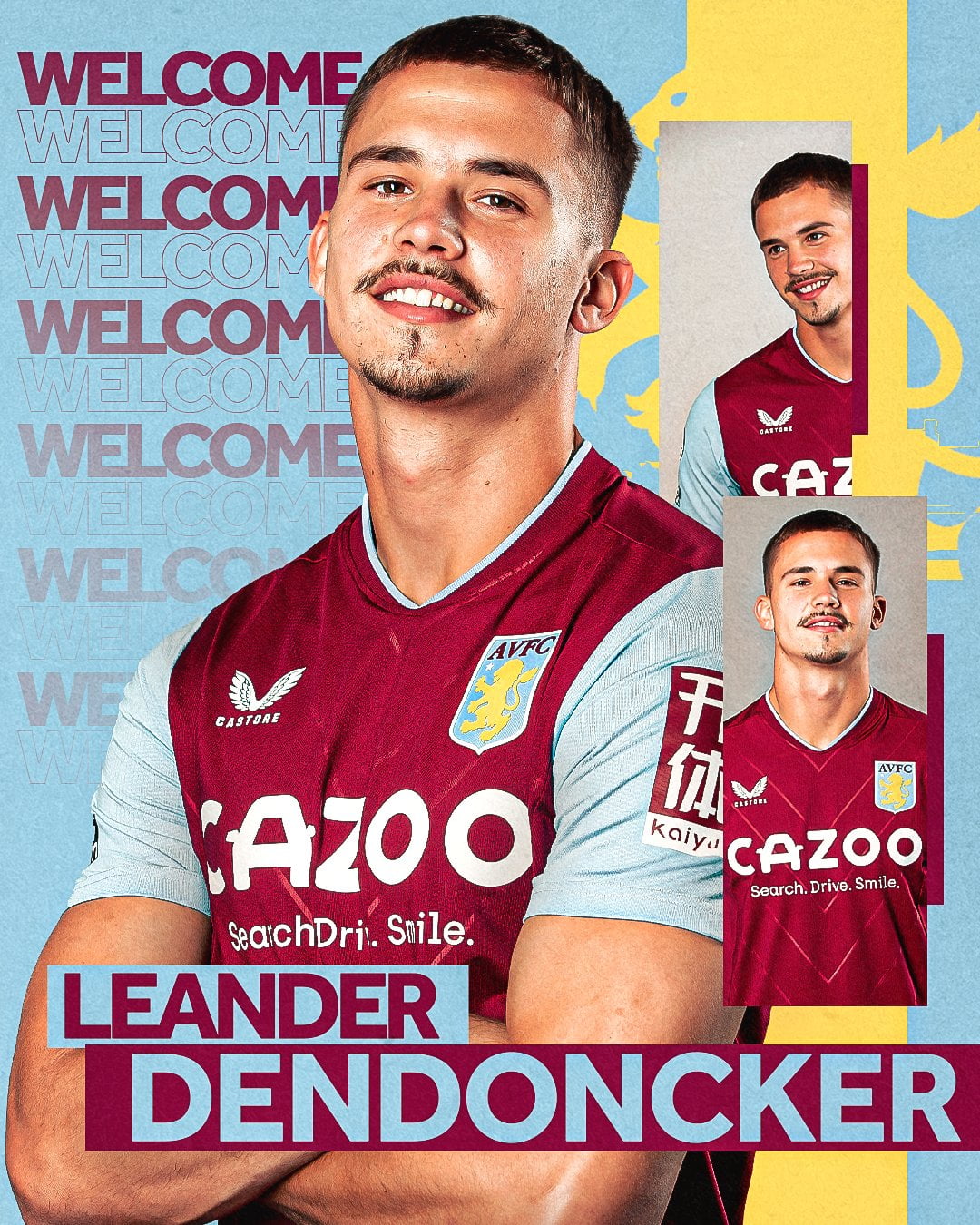Leander Dendoncker presentert av Aston Villa | Sporten.com