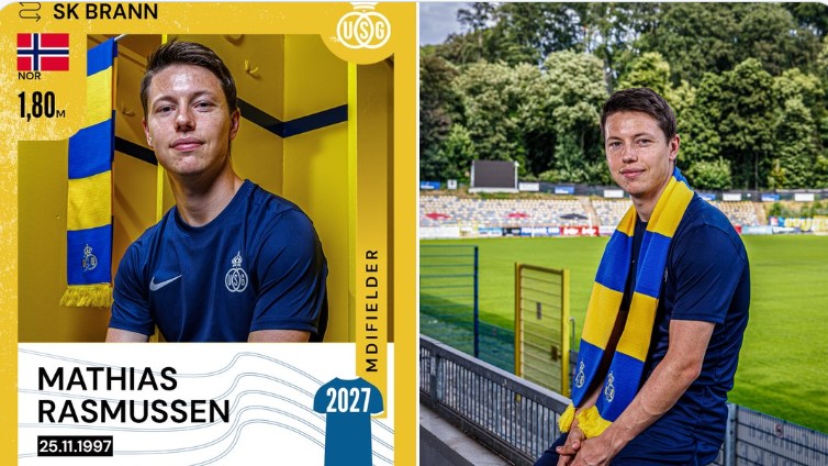 Brann har solgt Mathias Rasmussen | Sporten.com